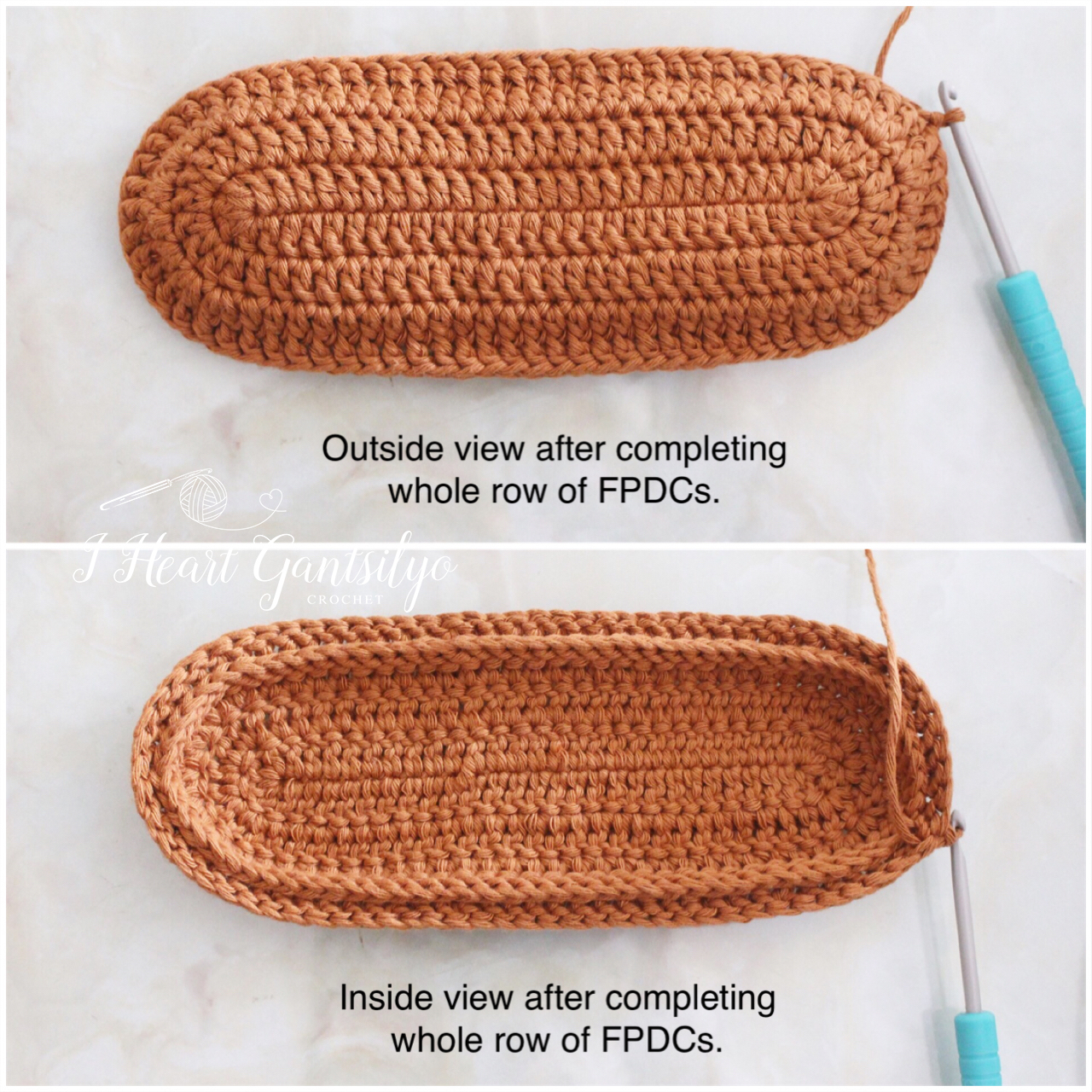 Basketweave Stitch Pouch | I Heart Gantsilyo