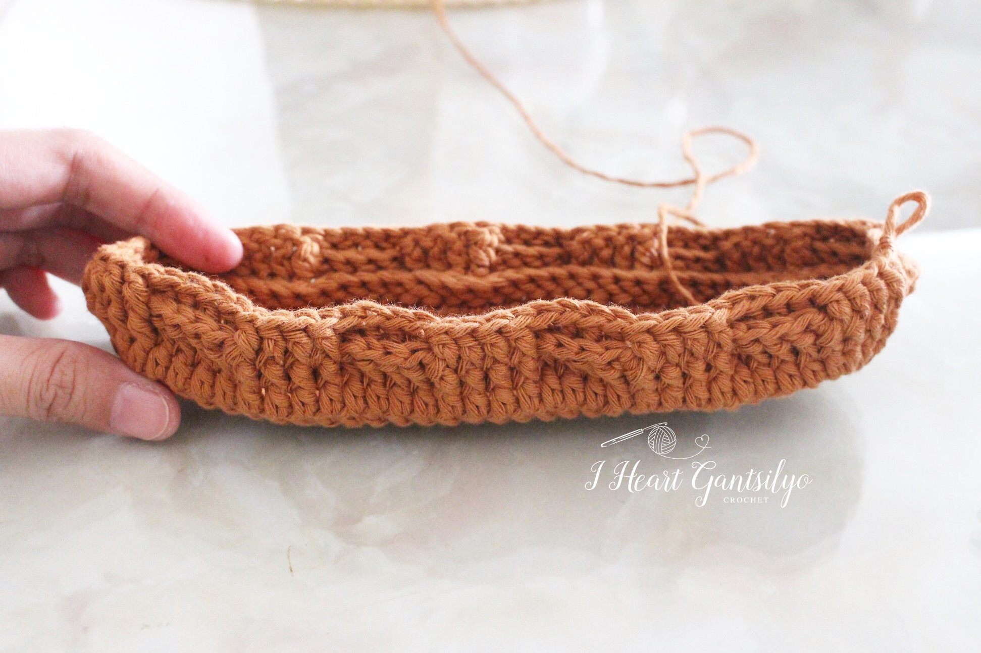 Basketweave Stitch Pouch | I Heart Gantsilyo